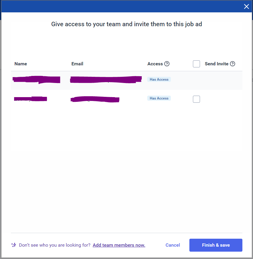 How do I assign specific job ad access to a user? - SEEK Employer