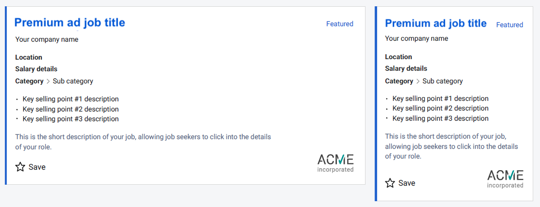 Which job ad type should I choose? - SEEK Employer